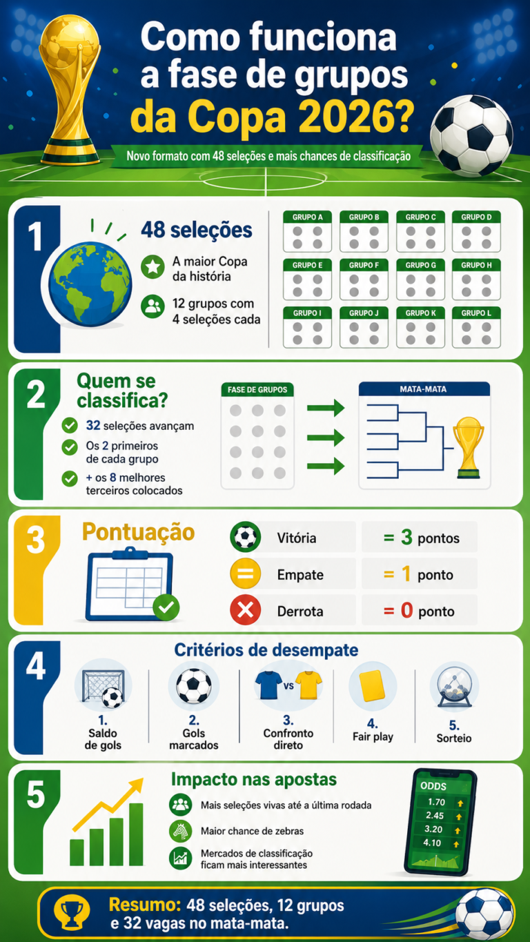 Grupos da Copa do Mundo 2026: Palpites e Tabela Completa